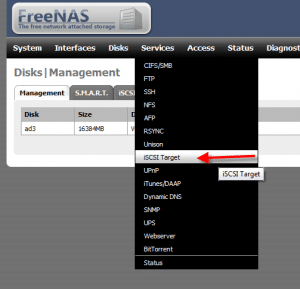 Configurare FreeNAS Come IScsi Target
