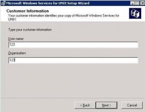 Installare Windows Service For Unix Su Windows 2003 Server