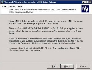 Installare Windows Service For Unix Su Windows 2003 Server