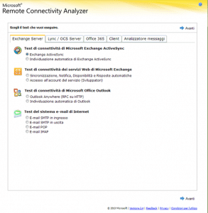 Test Microsoft Exchange Con Remote Connectivity Analyzer