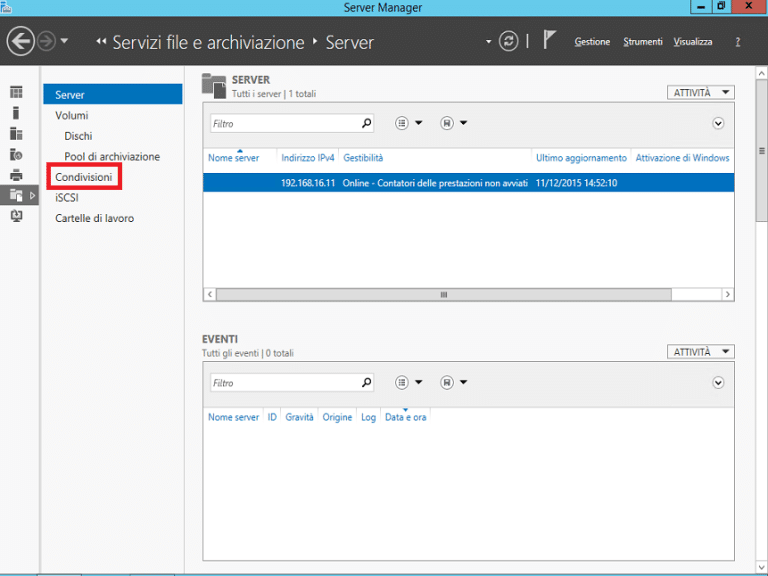 Attivare L Access Based Enumeration Abe In Windows Server 2012 R2