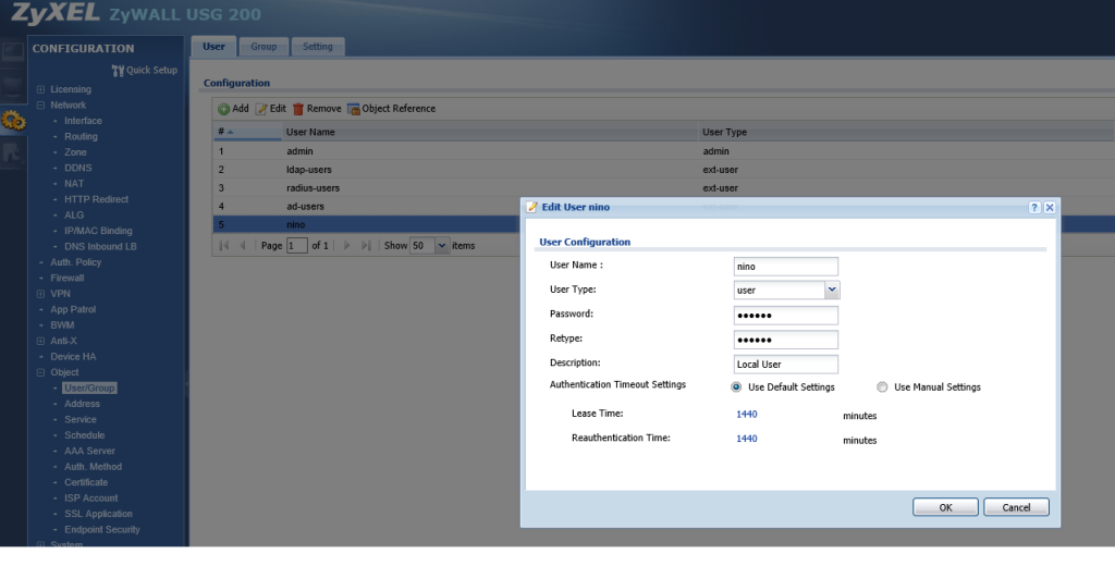 Configurare Una VPN SSL Tra Un Firewall ZyXel Ed Un PC Remoto