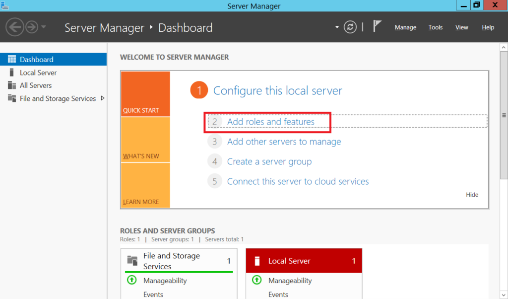 Installazione E Configurazione Di Un Domain Controller In Windows Server 2012 R2