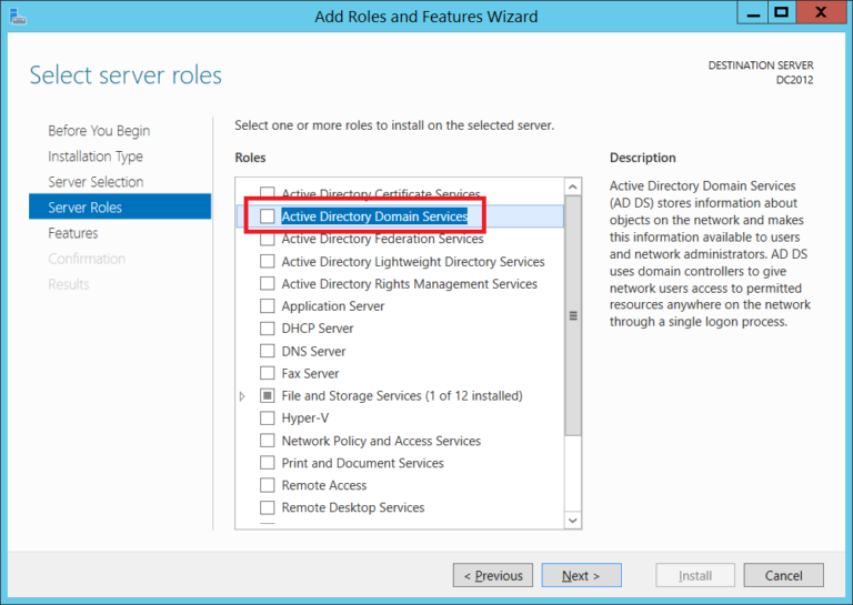 Installazione E Configurazione Di Un Domain Controller In Windows Server 2012 R2
