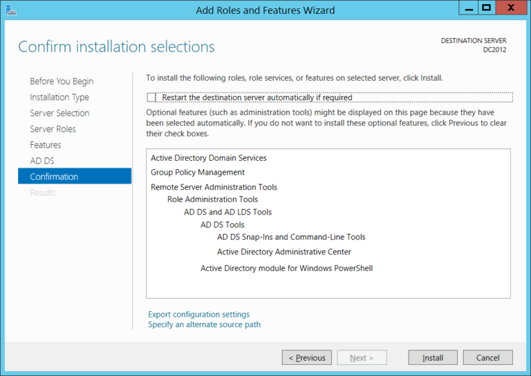 Installazione E Configurazione Di Un Domain Controller In Windows Server 2012 R2