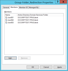 Configurare Il Folder Redirection In Windows Server 2012 R2