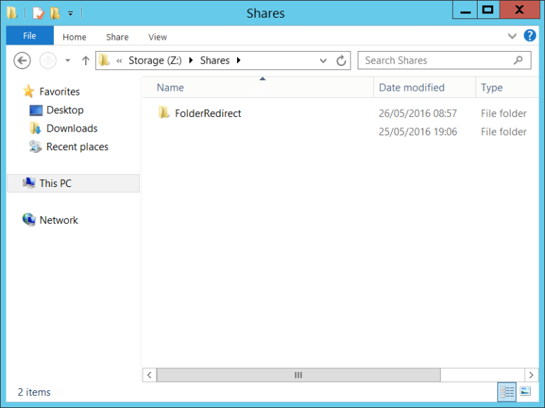 Configurare Il Folder Redirection In Windows Server 2012 R2