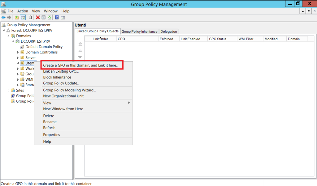 Configurare Il Folder Redirection In Windows Server 2012 R2