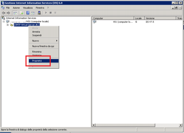 Configurare L'SMTP Server Di Microsoft Per L'invio Delle Mail ...