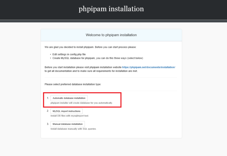 Installazione E Configurazione PhpIPAM Su Ubuntu 16.04 - RaffaeleChiatto.com