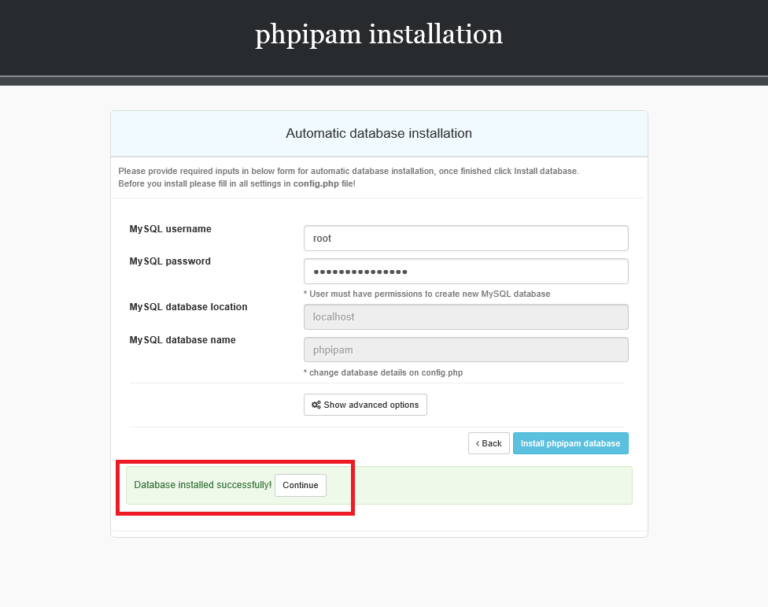 Installazione E Configurazione PhpIPAM Su Ubuntu 16.04 - RaffaeleChiatto.com