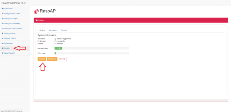 Configurazione Del Raspberry Pi 3 Come Access Point Utilizzando Raspap