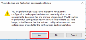 Migrazione Di Veeam Backup & Replication 9.5 Da Un Server Windows 2008 R2 Ad Un Server Windows ...