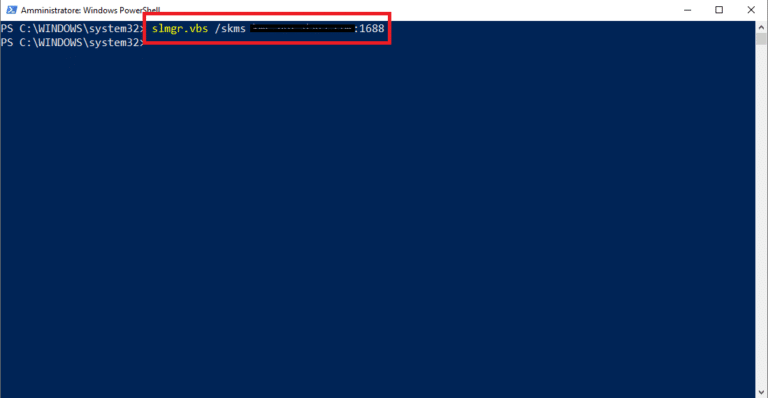 Comandi Per La Gestione Della Licenza Di Windows Sul KMS Server ...