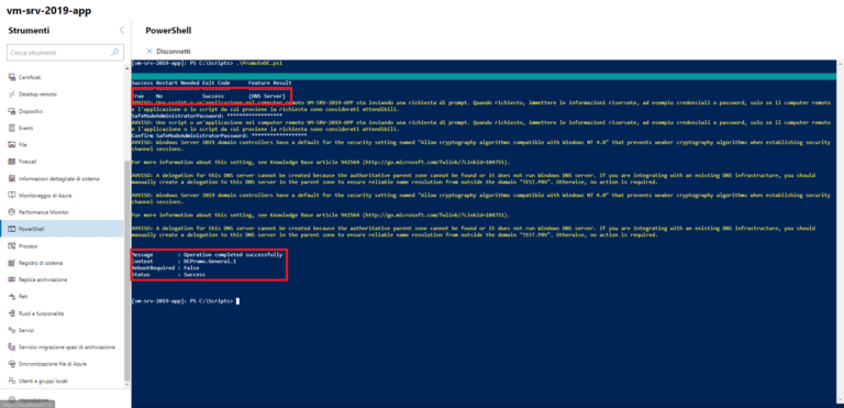 Installazione E Configurazione Di Un Domain Controller In Microsoft ...