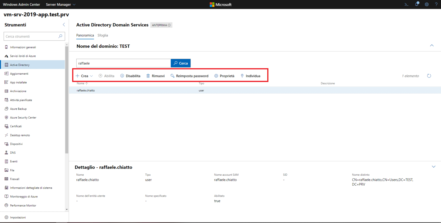 Installazione E Configurazione Di Un Domain Controller In Microsoft ...