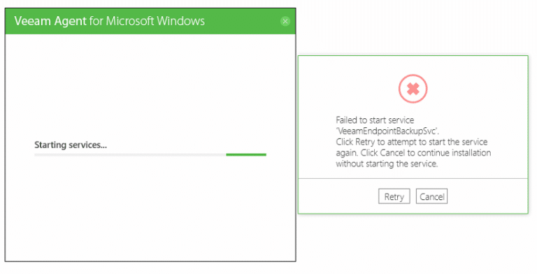 Veeam Agent For Microsoft Windows Failed To Start Service ...