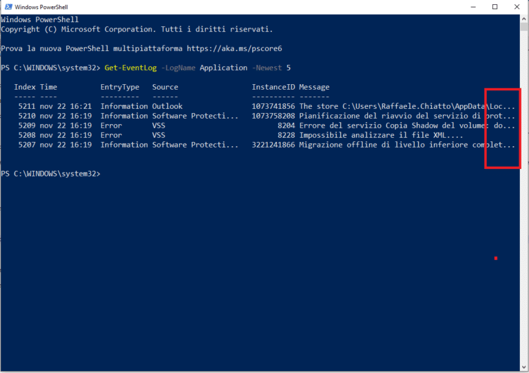 Come Correggere E Visualizzare L'output Troncato Di Microsoft ...
