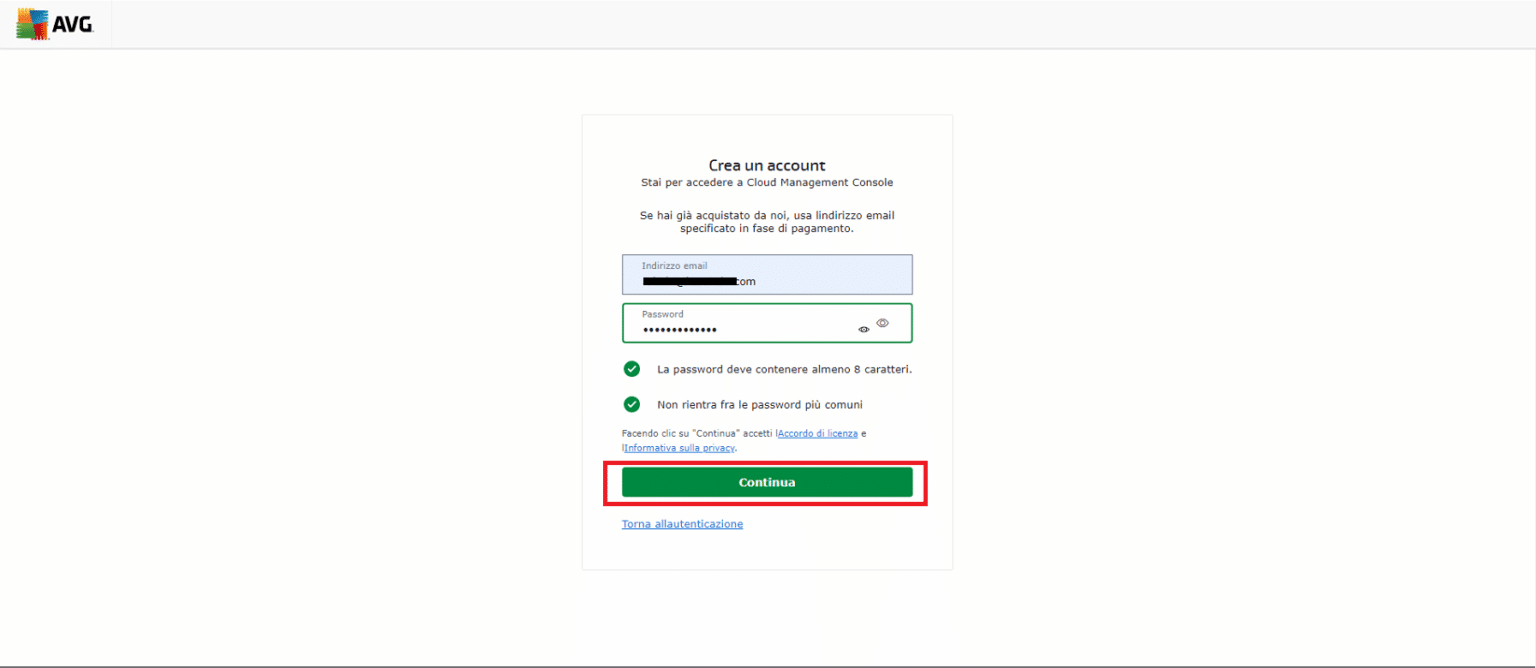 Upgrade Da AVG Amministrazione Remota Ad AVG Business Cloud Management ...