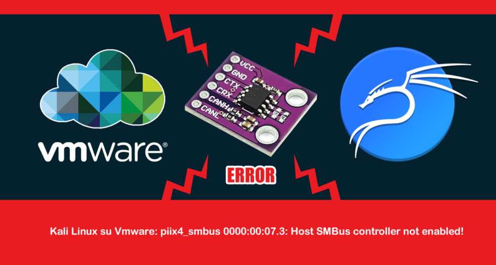 Kali Linux Su Vmware: Piix4_smbus 0000:00:07.3: Host SMBus Controller ...