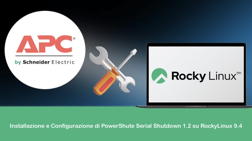 Installazione E Configurazione Di PowerChute Serial Shutdown 1.2 Su ...