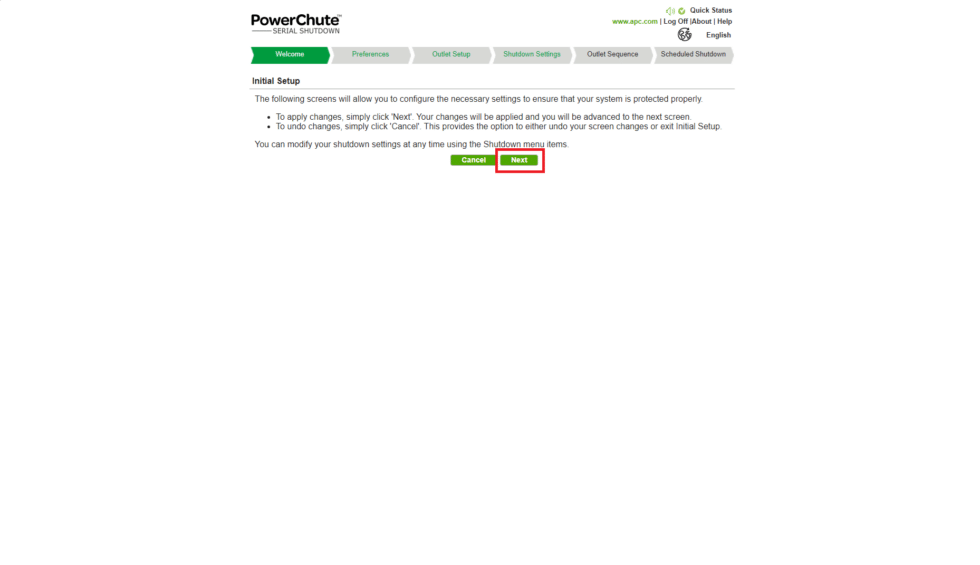 Seleziona Installazione E Configurazione Di PowerChute Serial Shutdown ...