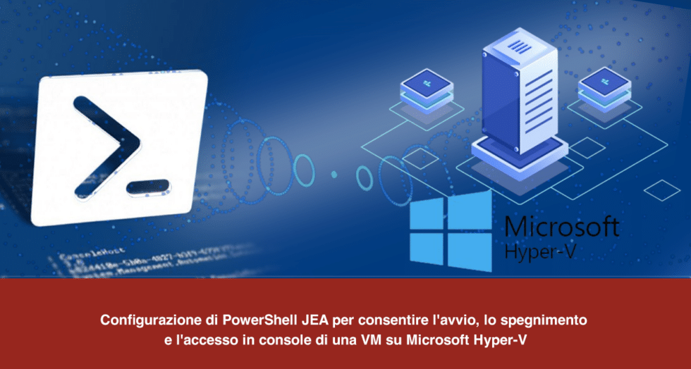 Configurazione Di PowerShell JEA Per Consentire L’avvio, Lo Spegnimento ...
