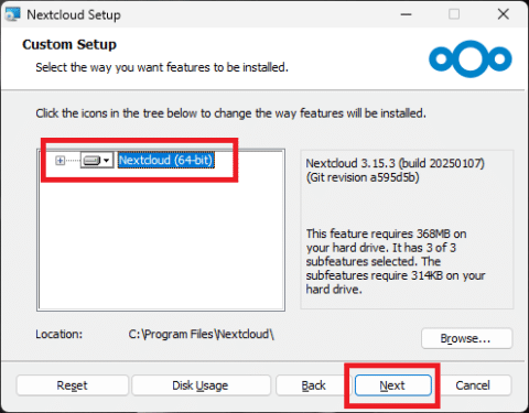 Installazione E Configurazione Di Nextcloud Files Su PC Windows Per La ...