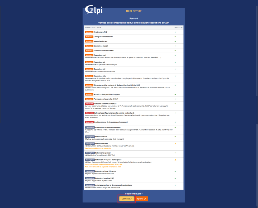 Installazione E Configurazione Di GLPI IT Inventory Management Su Ubuntu Server 24.04